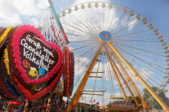 Party - 168. Cannstatter Volksfest - Cannstatter Wasen in Stuttgart ...